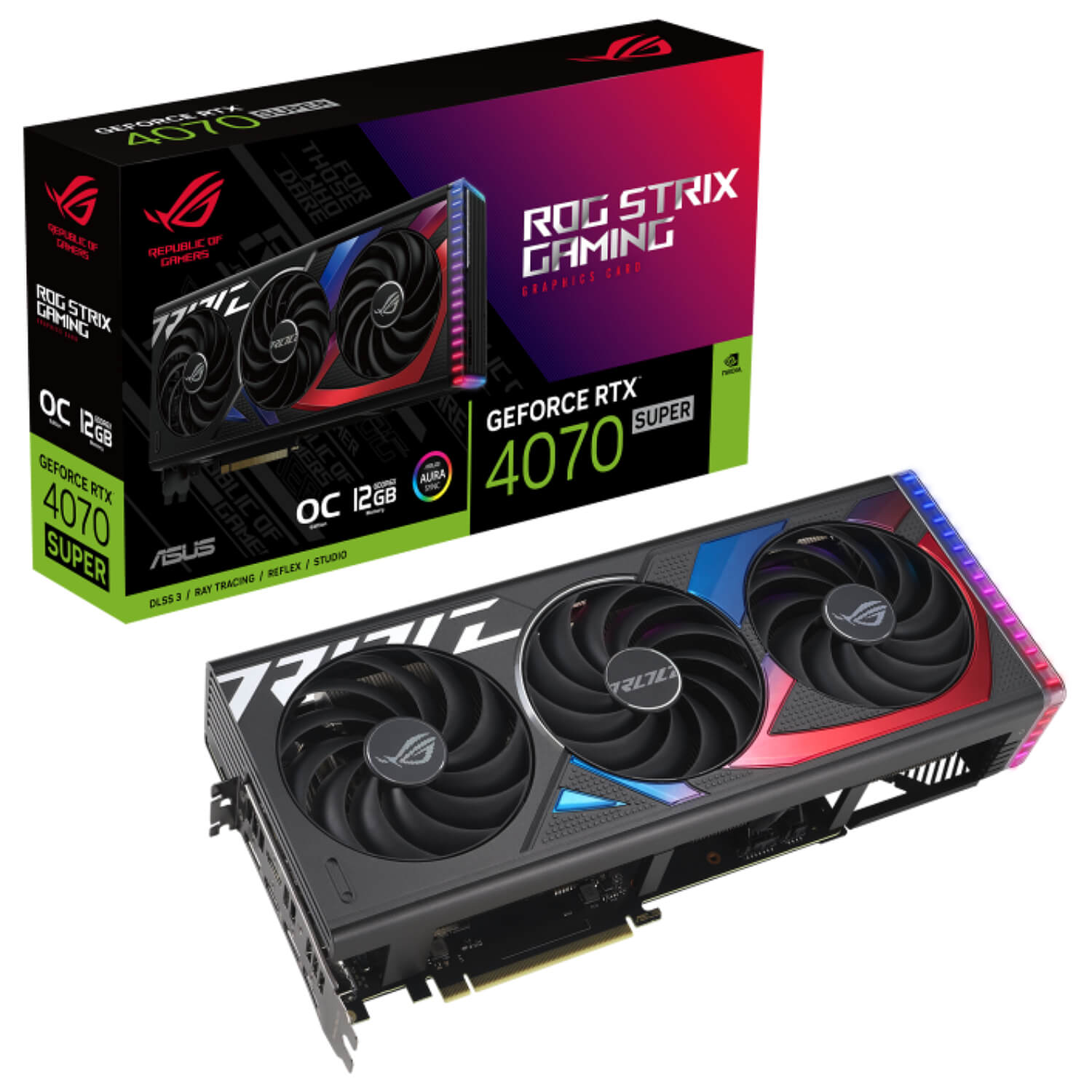 Asus ROG STRIX RTX 4070 SUPER 12GB GDDR6X OC Edition – Cryptech