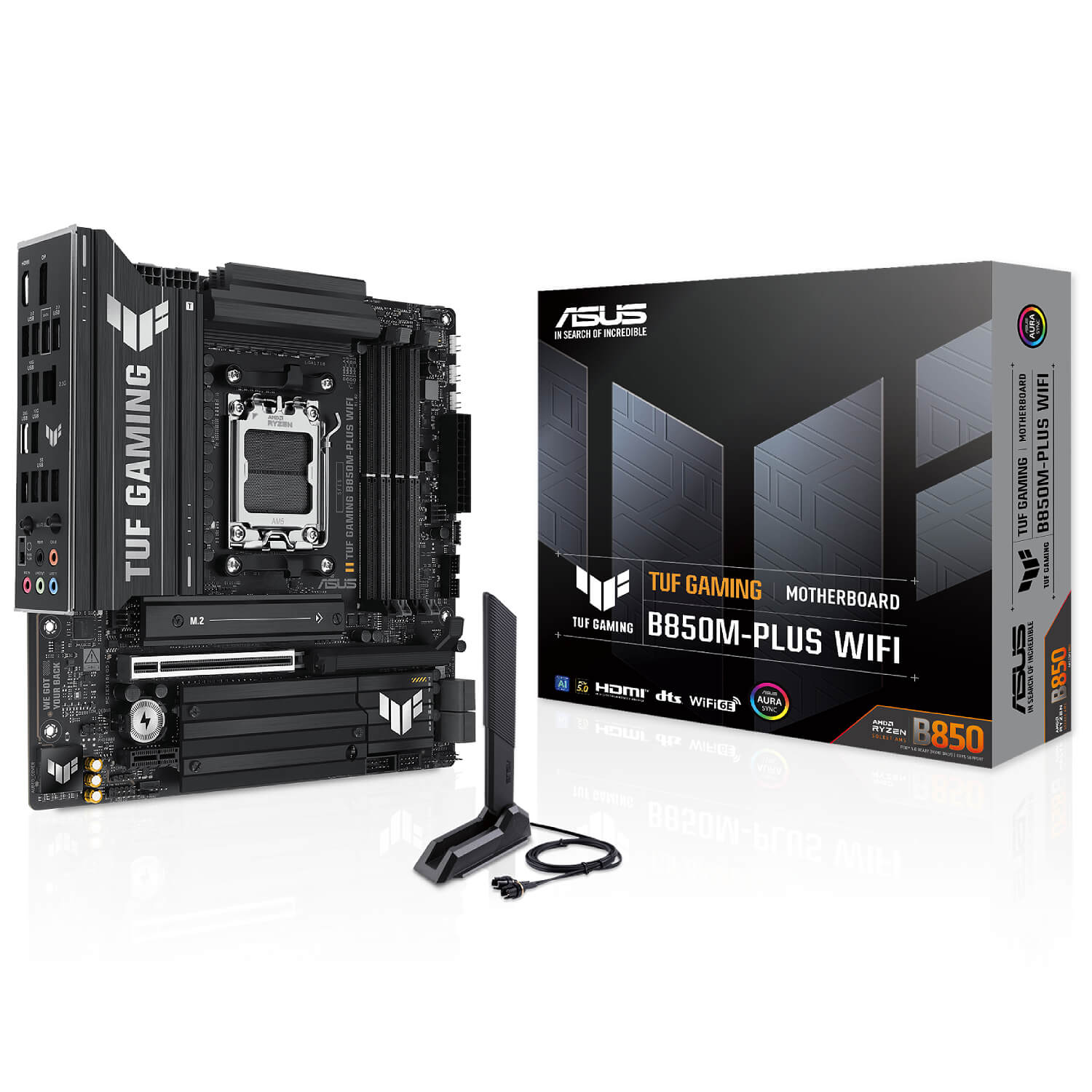 Asus TUF GAMING B850M-PLUS WIFI – Cryptech