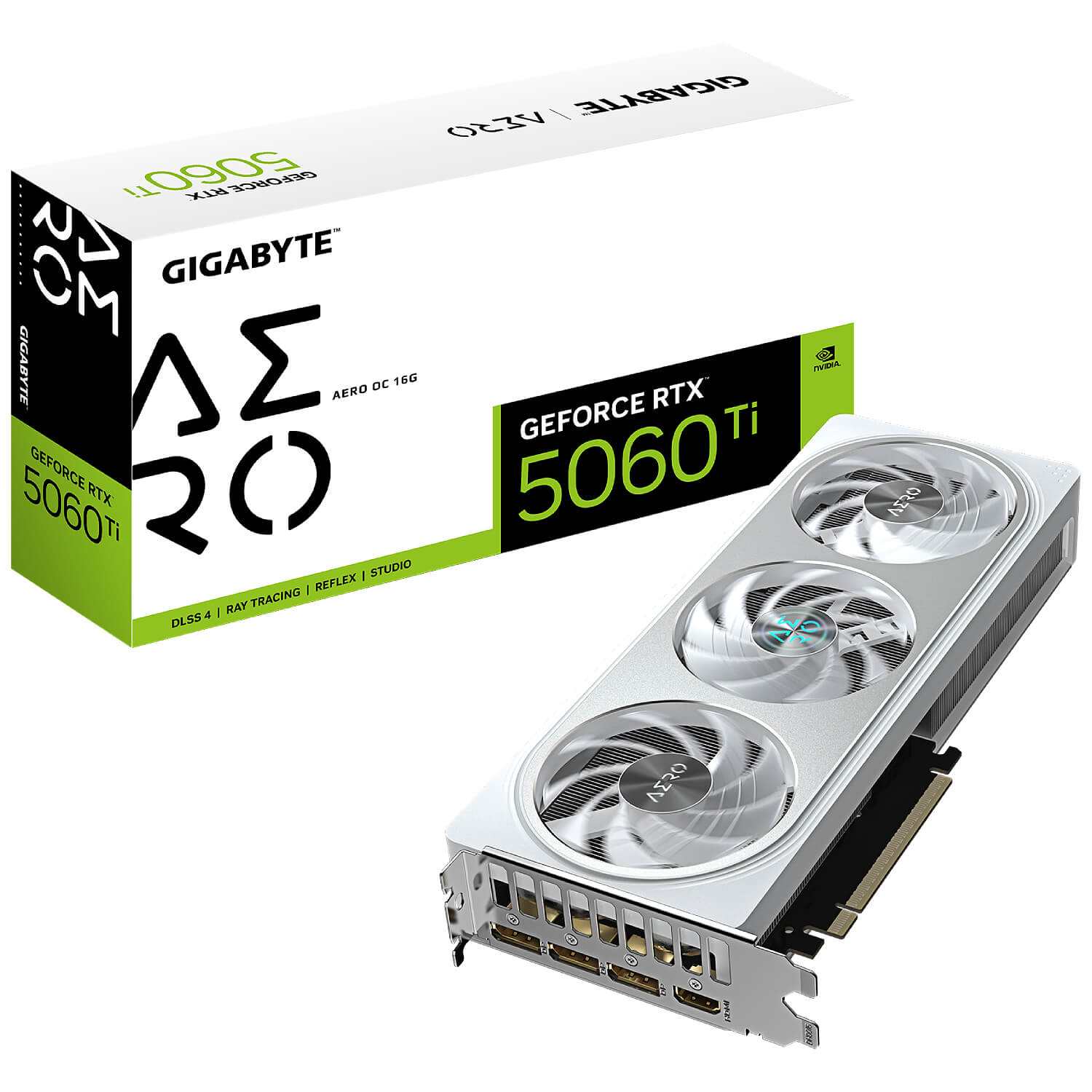 Gigabyte GeForce RTX 5060 Ti AERO OC 16G GV-N506TAERO OC-16GD – Cryptech