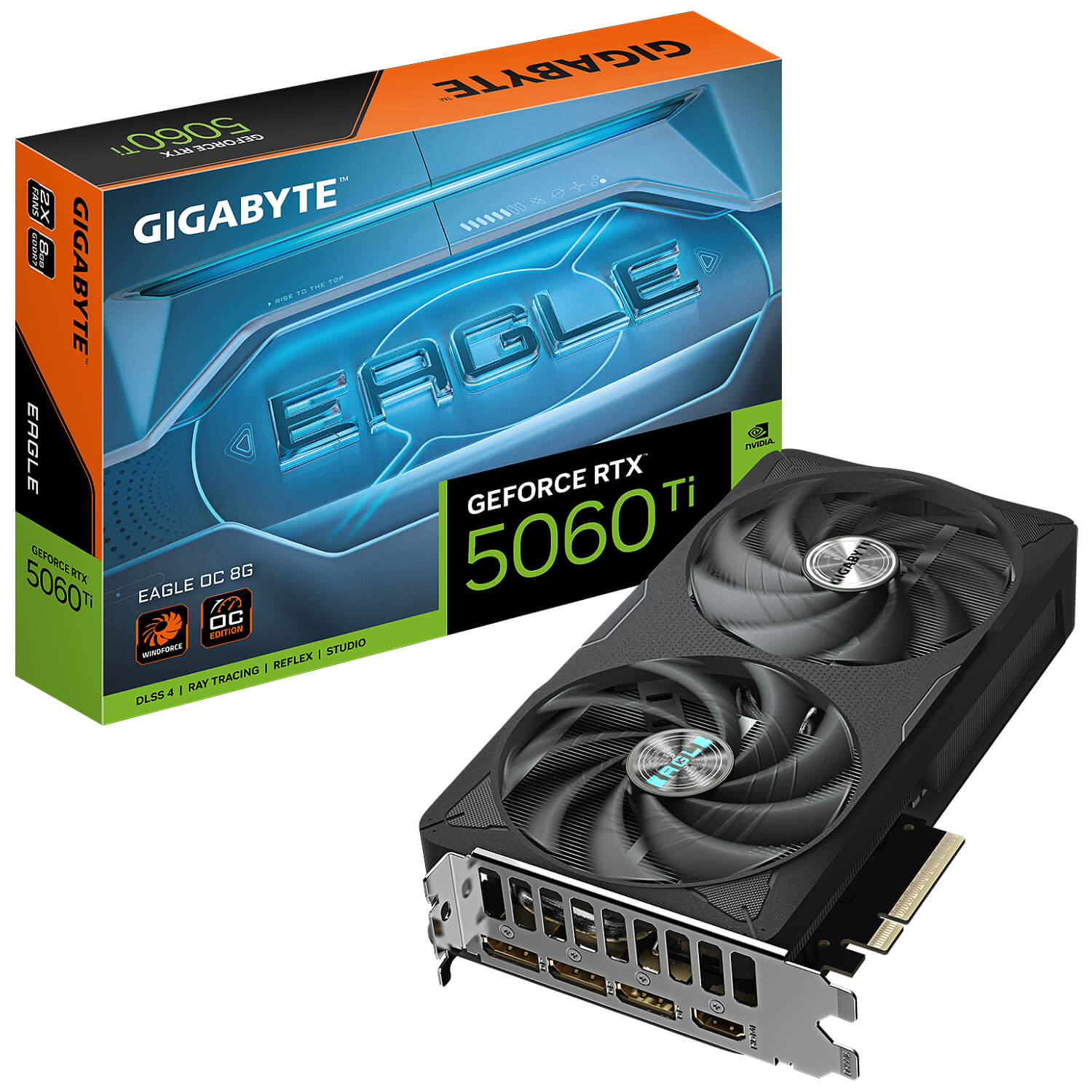 Gigabyte RTX 5060 Ti EAGLE GV-N506TEAGLE OC-8GD – Cryptech