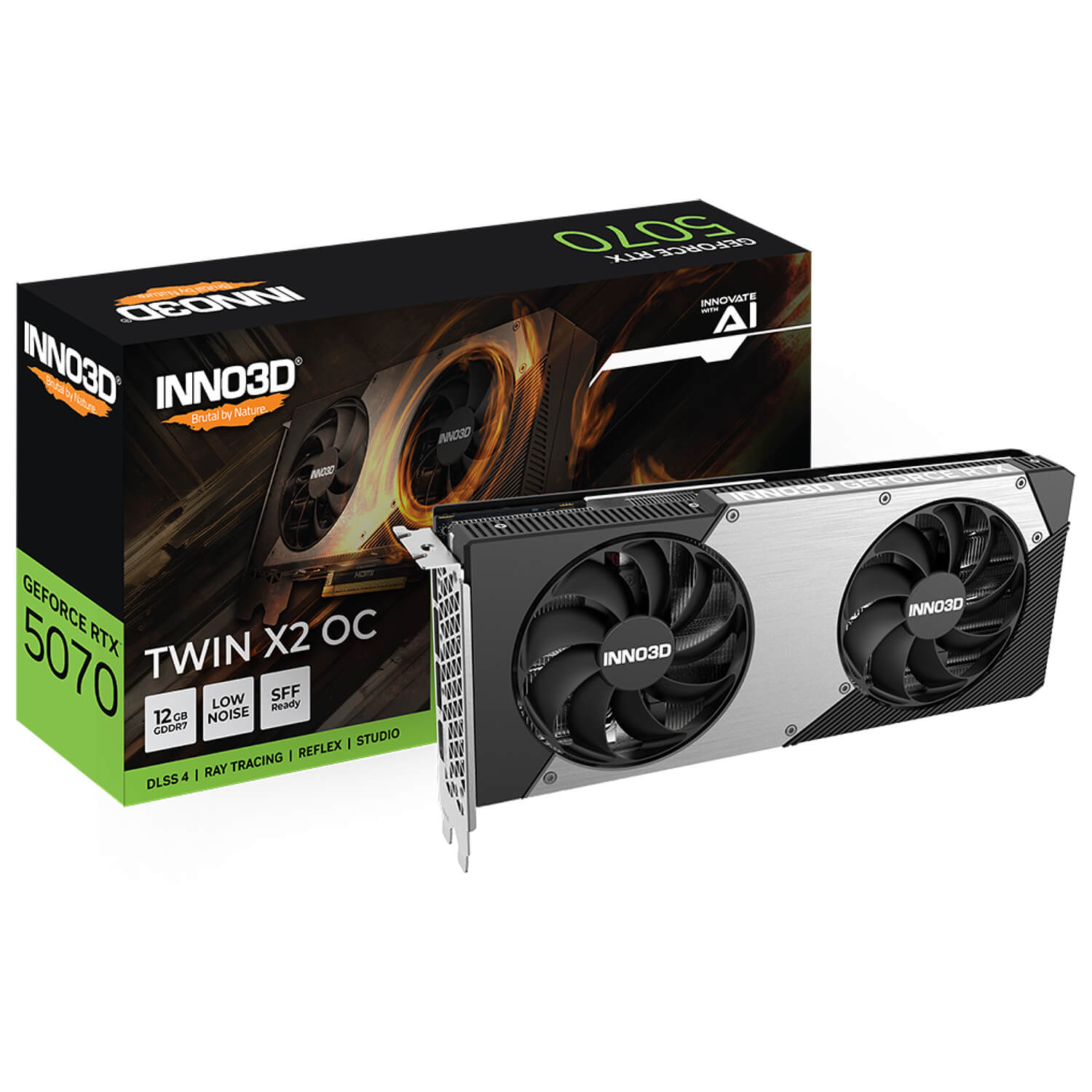 Inno3D RTX 5070 TWIN X2 OC – Cryptech