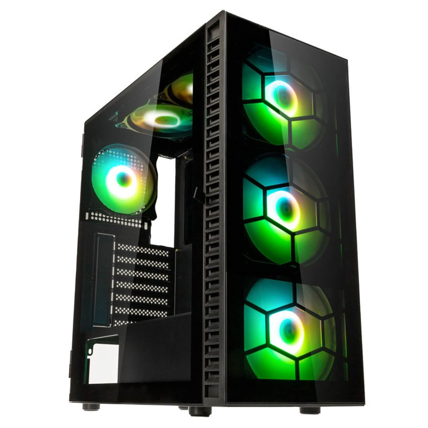 מארז מחשב Kolink Observatory HF Plus Glass ARGB – Cryptech