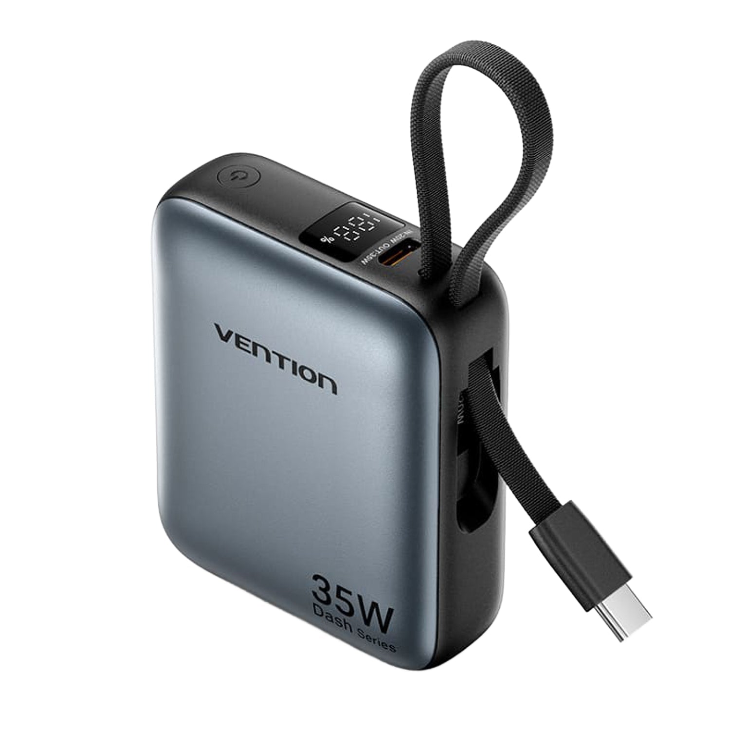 סוללת גיבוי ניידת Vention 10000mAh 35W USB-C Mini – Cryptech