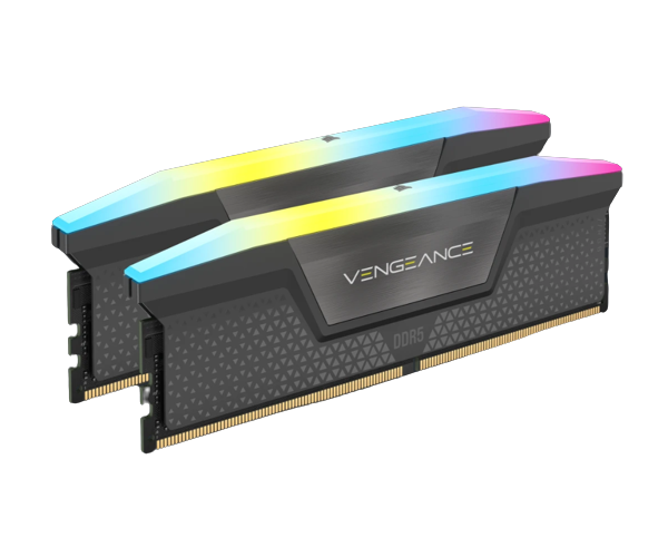 ז. לנייח Corsair Vengeance RGB 64GB 2X32 DDR5 5200Mhz C40 – Cryptech