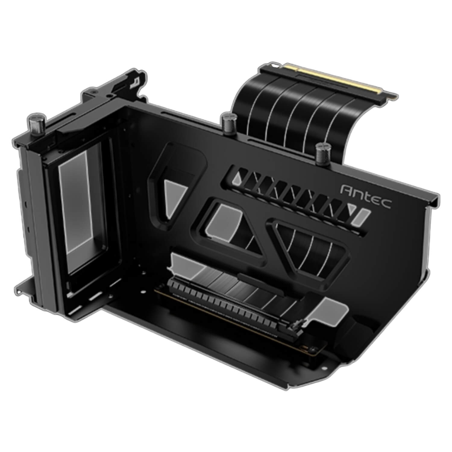 תופסן אנכי Antec Shift Vertical GPU Bracket incl PCIE4.0 riser – Cryptech