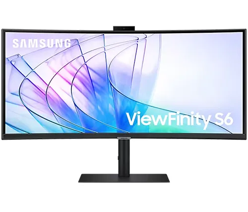 Samsung 34" ViewFinity S6 VA UWQHD 100Hz 5ms 1000R Curved Monitor ...
