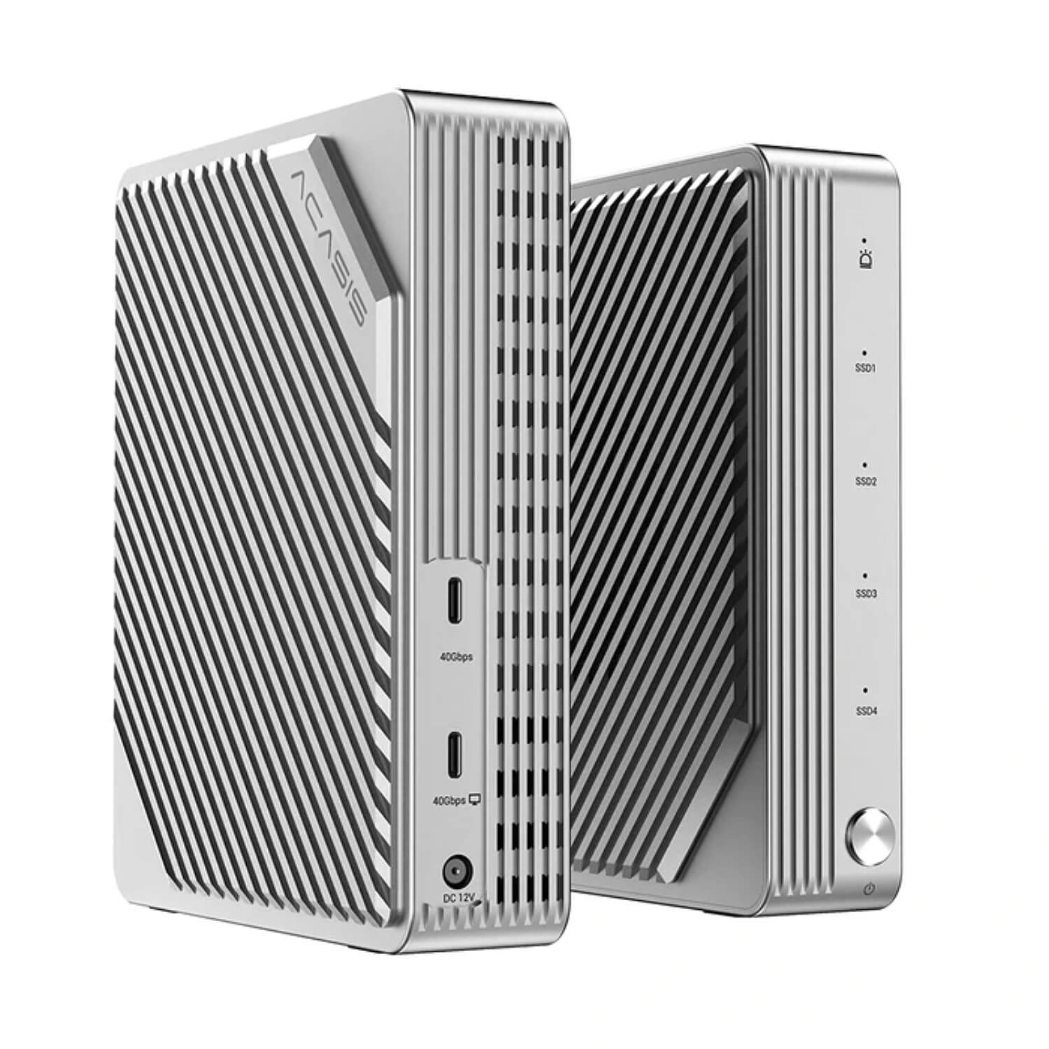 Acasis 4-Bay RAID SSD M.2 NVMe Thunderbolt 3 40Gbps Enclosure – Cryptech