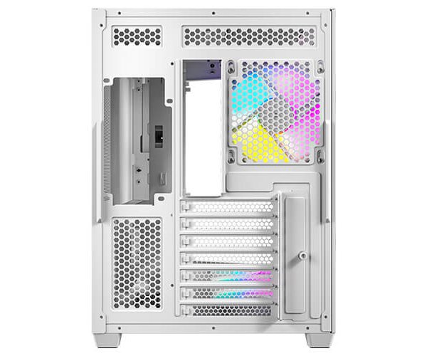 מארז לבן Antec C5 RGB Mid-Tower ATX 7x ARGB FANS Incl Type-C – Cryptech