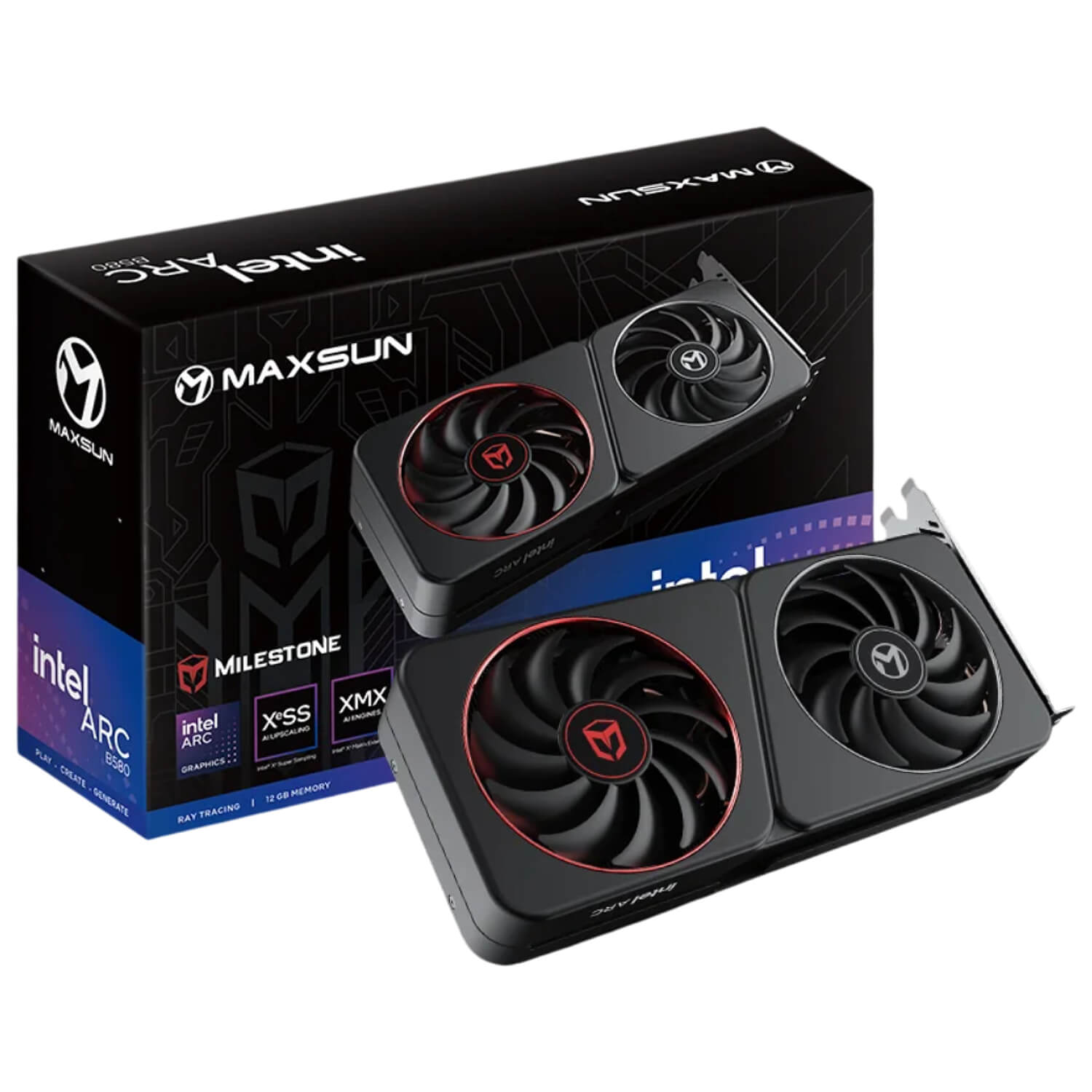 MAXSUN Intel Arc B580 Milestone 12G – Cryptech