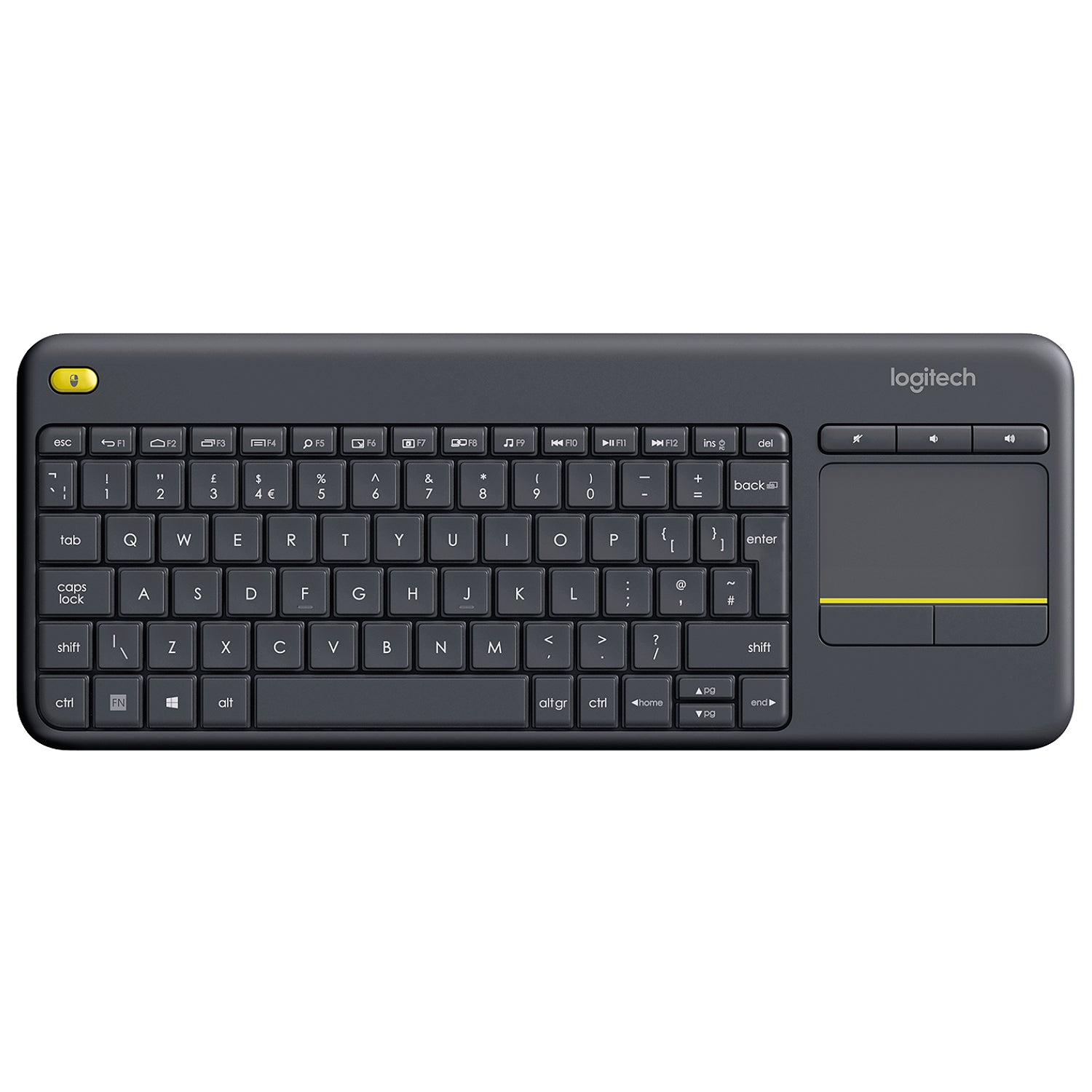 מקלדת אלחוטית Logitech K400 Plus – Cryptech