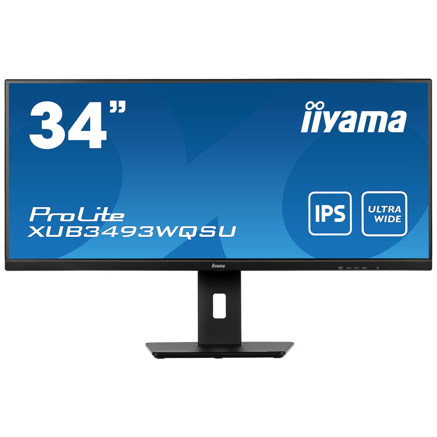 מסך מחשב IIYAMA 34" ProLite IPS UWQHD 75Hz 4ms – Cryptech